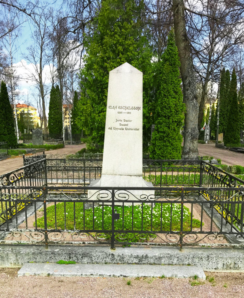 Elsa Eschelsson | Gamla kyrkogården i Uppsala